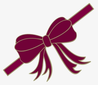 Ribbon Clipart Maroon, HD Png Download , Transparent Png Image - PNGitem