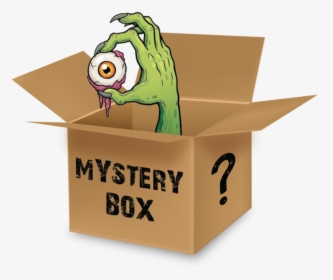 Linnea Quigley Mystery Box - Cartoon, HD Png Download , Transparent Png ...