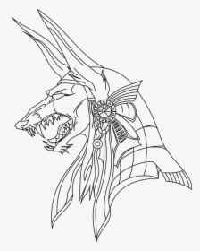 Anubis Drawing, HD Png Download , Transparent Png Image - PNGitem