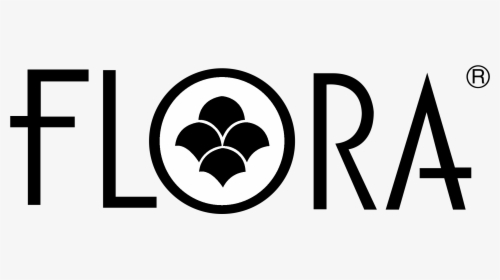 Flora Logo Black And White - Floora Logos, HD Png Download ...