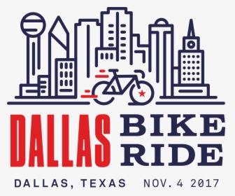 Dallas Bike Ride Logo, HD Png Download , Transparent Png Image - PNGitem