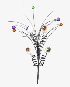 Glitter Eyeball Pick - Drawing, HD Png Download , Transparent Png Image ...