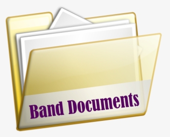 Band-documents - Paper, HD Png Download , Transparent Png Image - PNGitem
