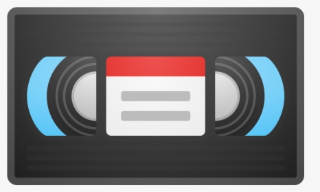 Videocassette Icon - Vhs Emoji, HD Png Download , Transparent Png Image ...