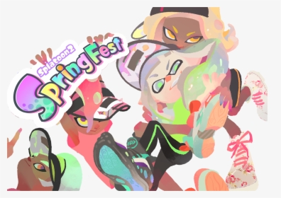 Spring Fest Splatoon 2, HD Png Download , Transparent Png Image - PNGitem