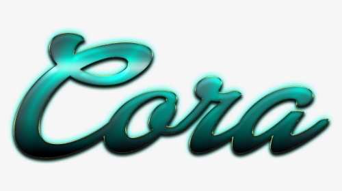 Cora Name Logo Png - Graphic Design, Transparent Png , Transparent Png ...