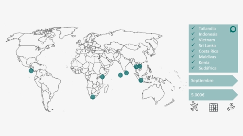 Eva - Blank Map With Countries, HD Png Download , Transparent Png Image ...