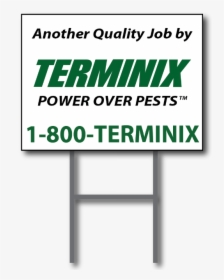 Yard Sign - Terminix, HD Png Download , Transparent Png Image - PNGitem