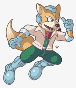 Fox Mission Complete I Like Fox S Melee Design The - Cartoon, HD Png ...