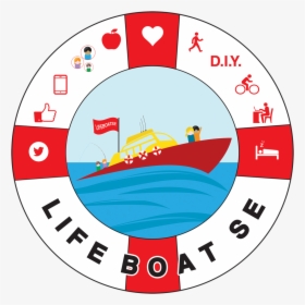 Lifeboat Logo Final Copy - Bicycle, HD Png Download , Transparent Png ...