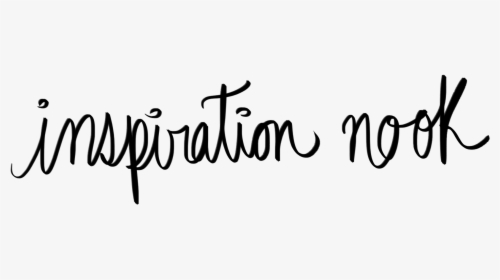 Inspiration Nook Logo - Calligraphy, HD Png Download , Transparent Png ...