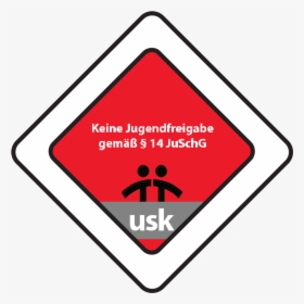 Usk 18 - Unterhaltungssoftware Selbstkontrolle, HD Png Download ...