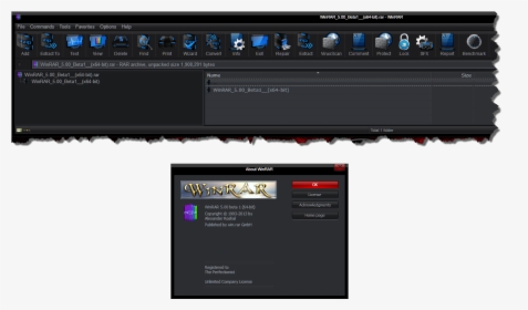 How To Safely Uninstall Winrar Unzip On Mac - Screenshot, HD Png ...