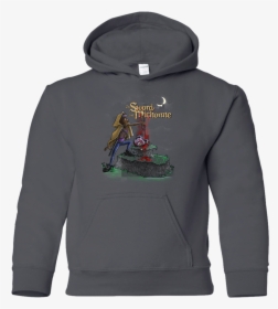 The Sword And Michonne Youth Hoodie - T-shirt, HD Png Download ...