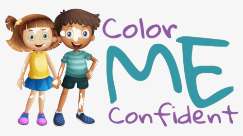 Color Me Confident Logo - Cartoon, HD Png Download , Transparent Png ...