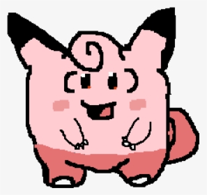 Clefairy - Cartoon, HD Png Download , Transparent Png Image - PNGitem