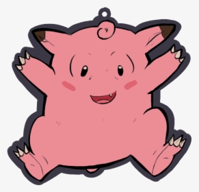 Clefairy - Cartoon, HD Png Download , Transparent Png Image - PNGitem