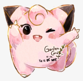 Clefairy - Cartoon, HD Png Download , Transparent Png Image - PNGitem