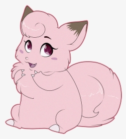 Clefairy - Cartoon, HD Png Download , Transparent Png Image - PNGitem