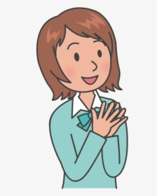 Female Pupil - Cartoon, HD Png Download , Transparent Png Image - PNGitem