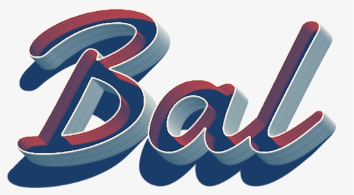 Bal Happy Birthday Name Png - Calligraphy, Transparent Png ...