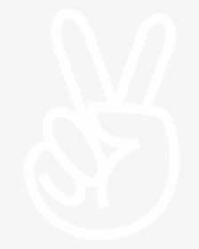 White Peace Sign - Ihg Logo White Png, Transparent Png , Transparent ...