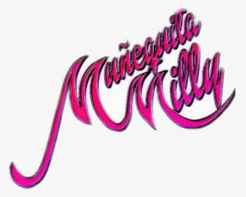 #muñequita Milly - Calligraphy, HD Png Download , Transparent Png Image ...