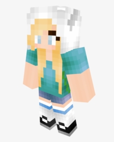 Realistic Minecraft Girl Skins, HD Png Download , Transparent Png Image ...