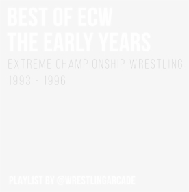 Ecw Early Years Title - Beige, HD Png Download , Transparent Png Image ...