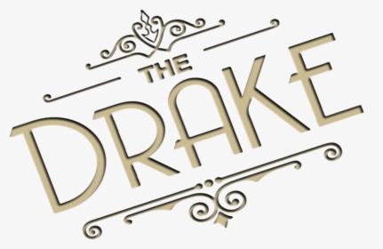 The Drake Logo - Calligraphy, HD Png Download , Transparent Png Image ...
