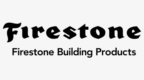 Firestone Buiding Products Logo Black And White, HD Png Download ...