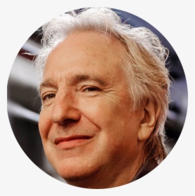 Alan Rickman Round - Alan Rickman Png, Transparent Png , Transparent ...
