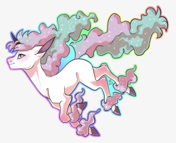 The Sweet Ponyta Itself Really Happy With This One - Cartoon, HD Png ...