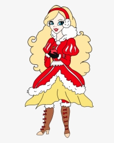 Apple White - Christmas - Cartoon, HD Png Download , Transparent Png ...