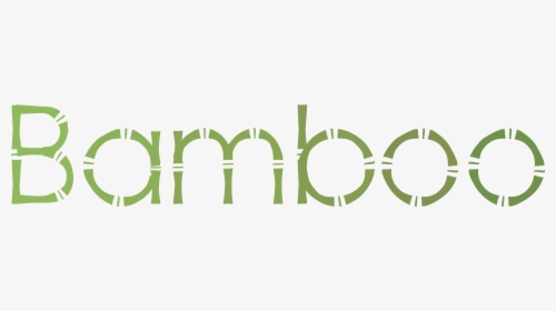 Bamboo Font, HD Png Download , Transparent Png Image - PNGitem