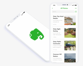 Evernote - Smartphone, HD Png Download , Transparent Png Image - PNGitem
