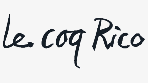 Logo Le Coc Rico - Calligraphy, HD Png Download , Transparent Png Image ...
