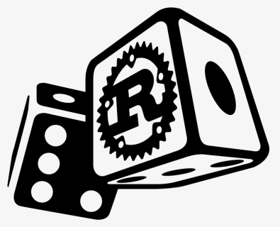 Rust Rand Logo 2x Clipart , Png Download, Transparent Png , Transparent ...