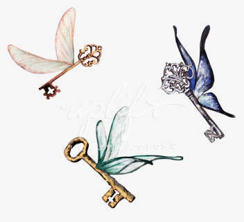Winged Keys, HD Png Download , Transparent Png Image - PNGitem