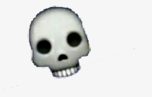 Apple Skull Emoji, HD Png Download , Transparent Png Image - PNGitem