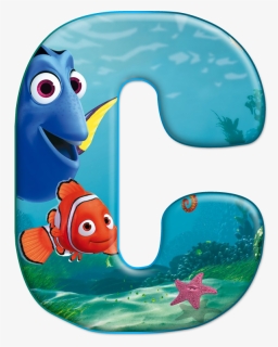 Alfabeto Decorativo Nemo Png - Finding Nemo Alphabet Letters ...