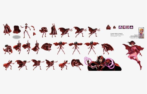 42245 - Scarlet Witch Comic Outfit, HD Png Download , Transparent Png ...