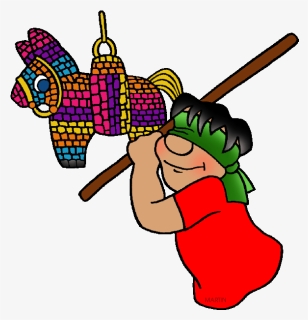Animated Pinata Clipart 5 By Kyle - Hitting A Pinata Clipart, HD Png ...