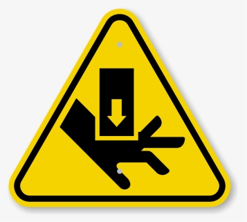 Small Yellow Warning Sign, HD Png Download , Transparent Png Image ...