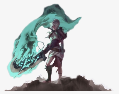 Championship Riven - League Of Legends Riven Png, Transparent Png ...