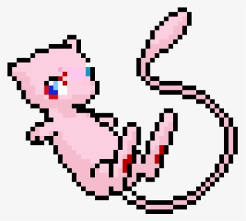 Shiny Mew Pixel Art - Minecraft Lugia Pixel Art, HD Png Download ...