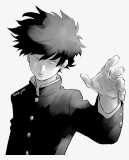 Shigeo Kageyama - Mob Psycho Kageyama Shigeo, HD Png Download ...