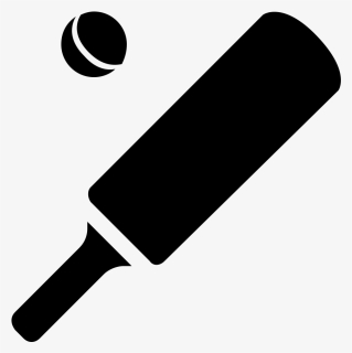 Cricket Bat And Ball - Twitter Cricket Bat Emoji, HD Png Download ...