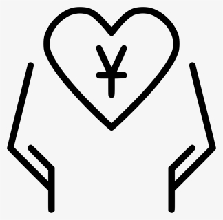 Donate Charity Transparent Png - Charity Icon Vector Png, Png Download ...