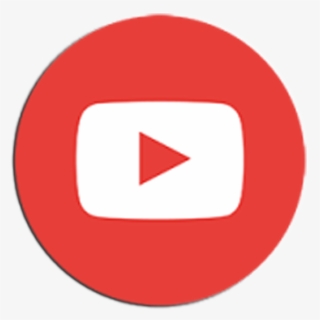 Youtube Round Icon Png - Youtube Logo Vector Circle, Transparent Png ...